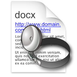 Check all links within a local pdf or docx document : LinkDoc